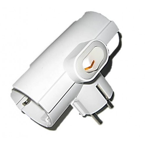 FICHA TRIPLA REDONDA COM INTERRUPTOR 16A - FICHAS ELECTRICAS - MATERIAL ...