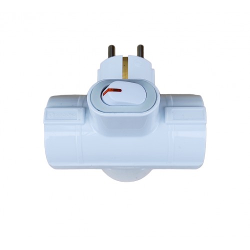 FICHA TRIPLA REDONDA COM INTERRUPTOR 16A - FICHAS ELECTRICAS - MATERIAL ...