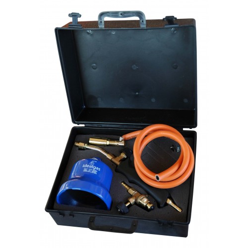 KIT MAÇARICO A GAS COM MALA PLASTICA
